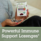 soothing elderberry lozenges for cold relief
