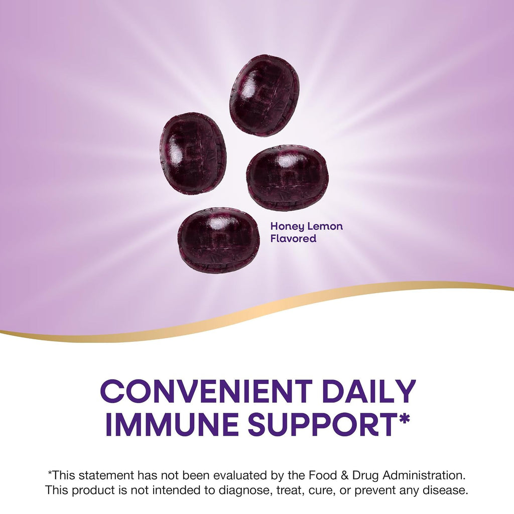 Soothing elderberry lozenges for cold