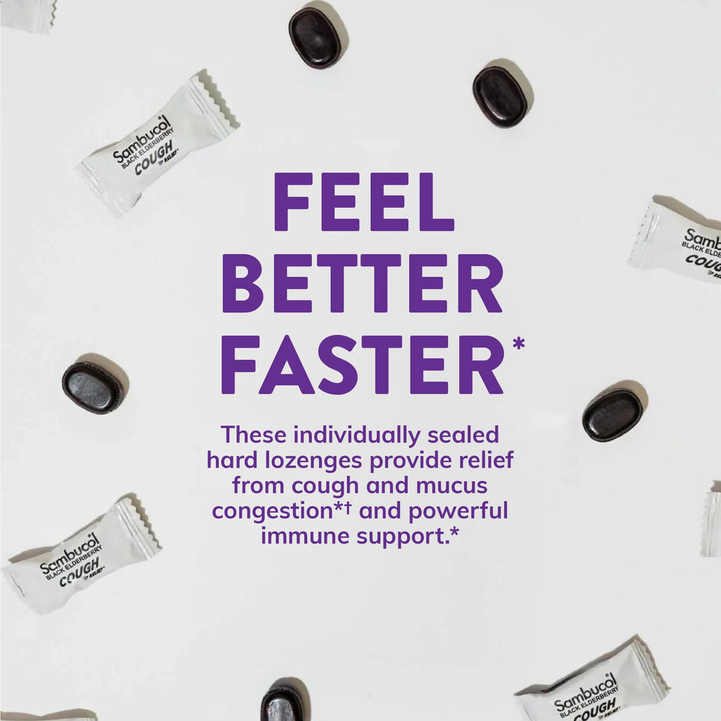 soothing elderberry lozenges for cough