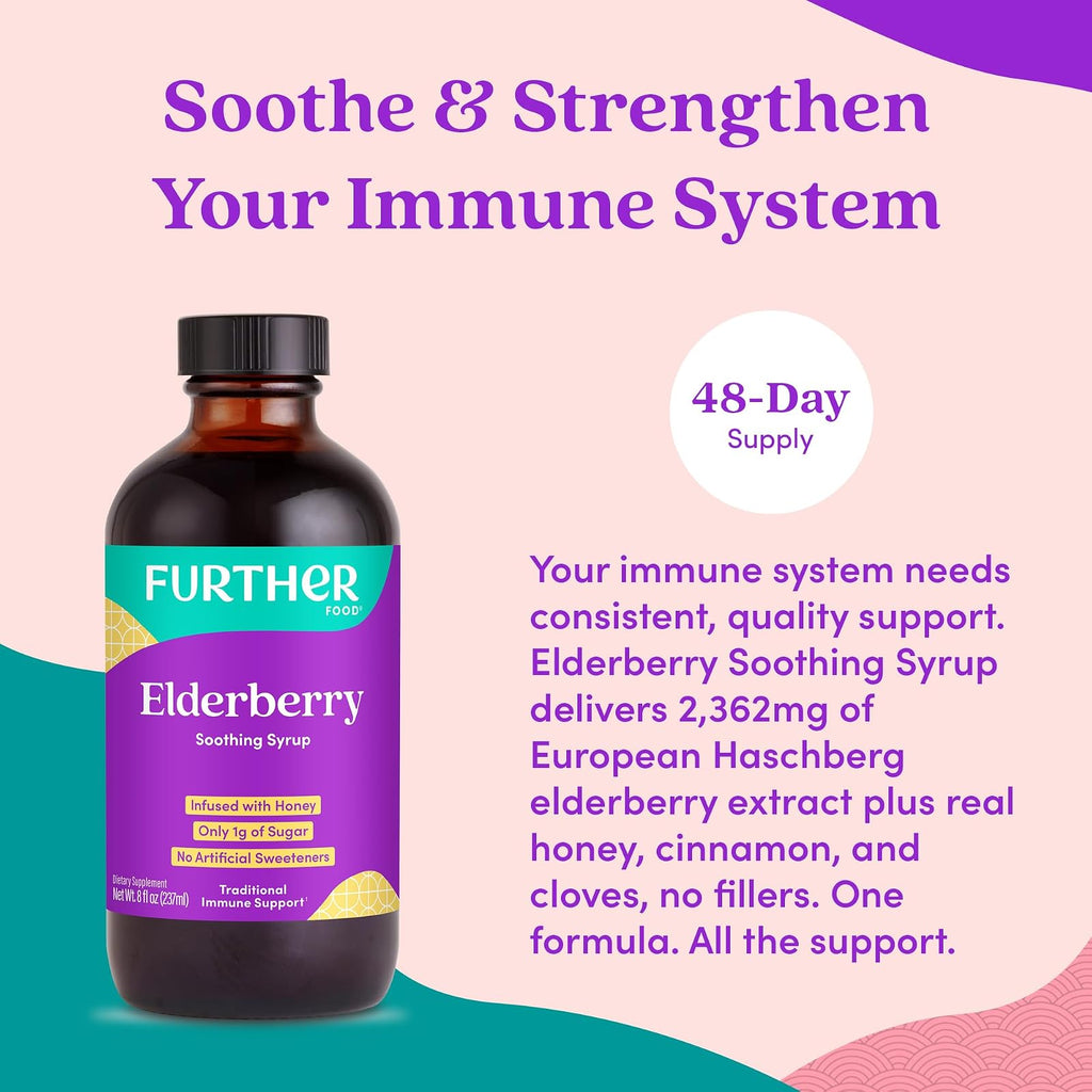 soothing elderberry syrup for colds