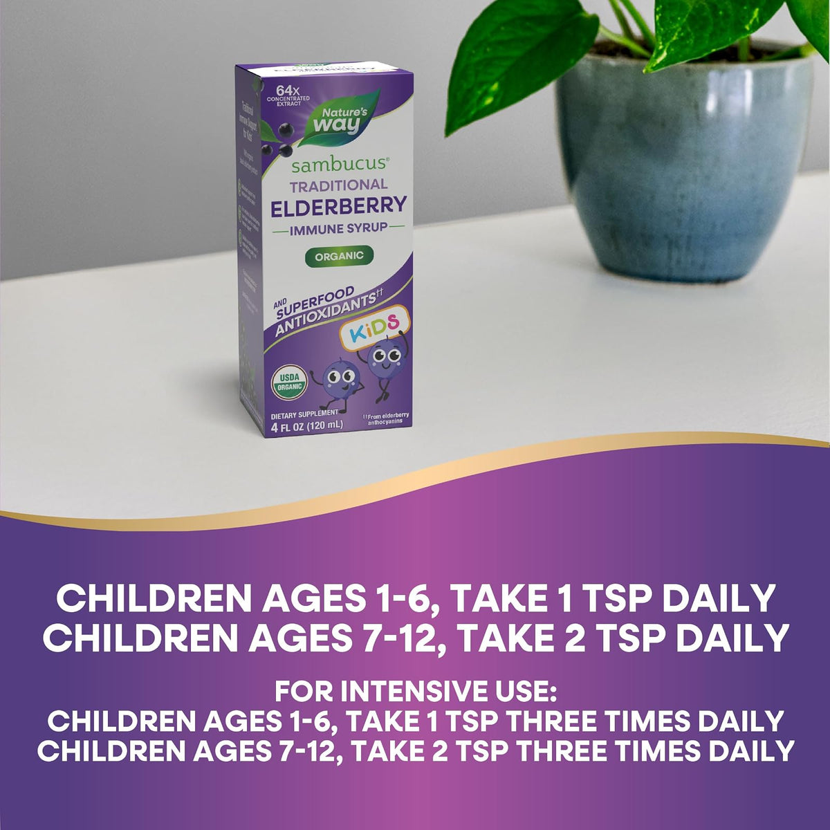 soothing elderberry syrup for families