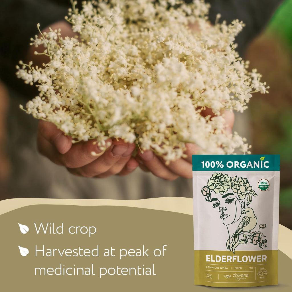 soothing elderflower tea benefits
