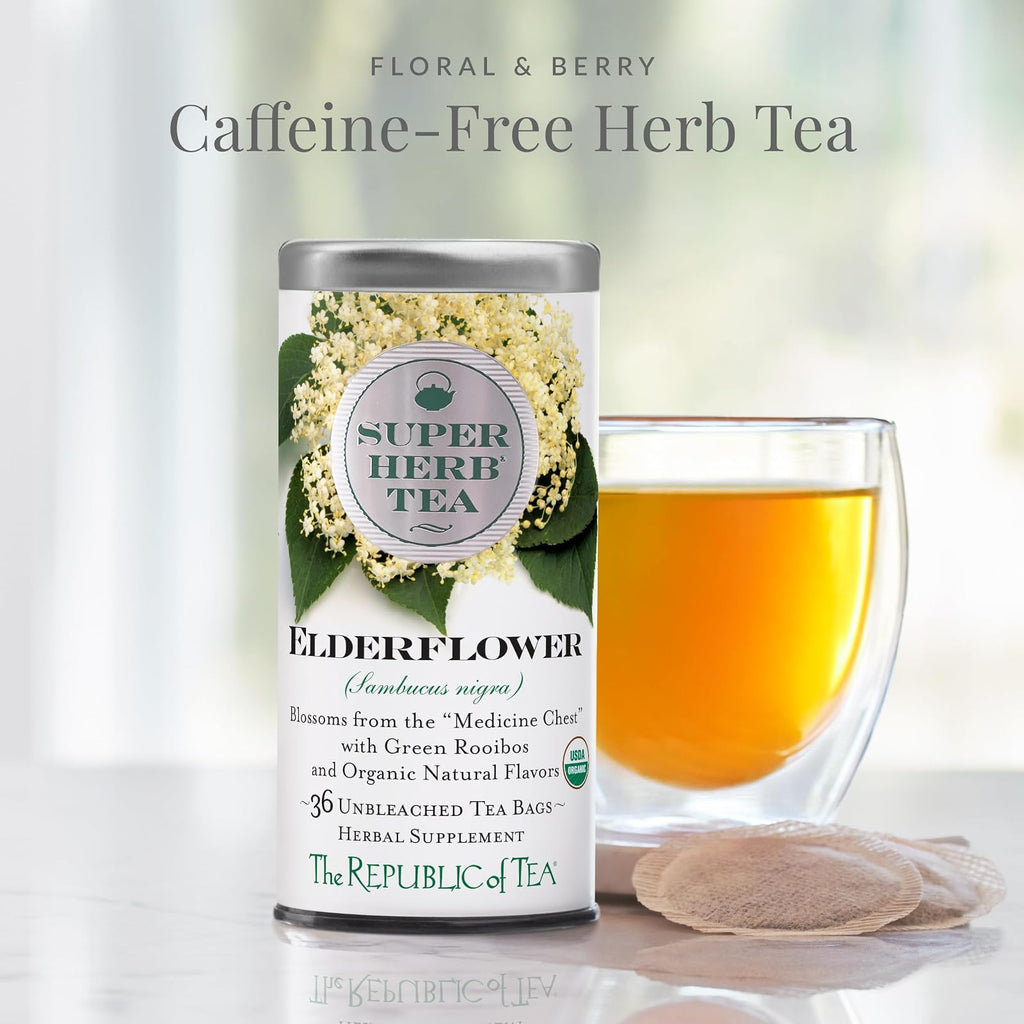 soothing elderflower tea for relaxation