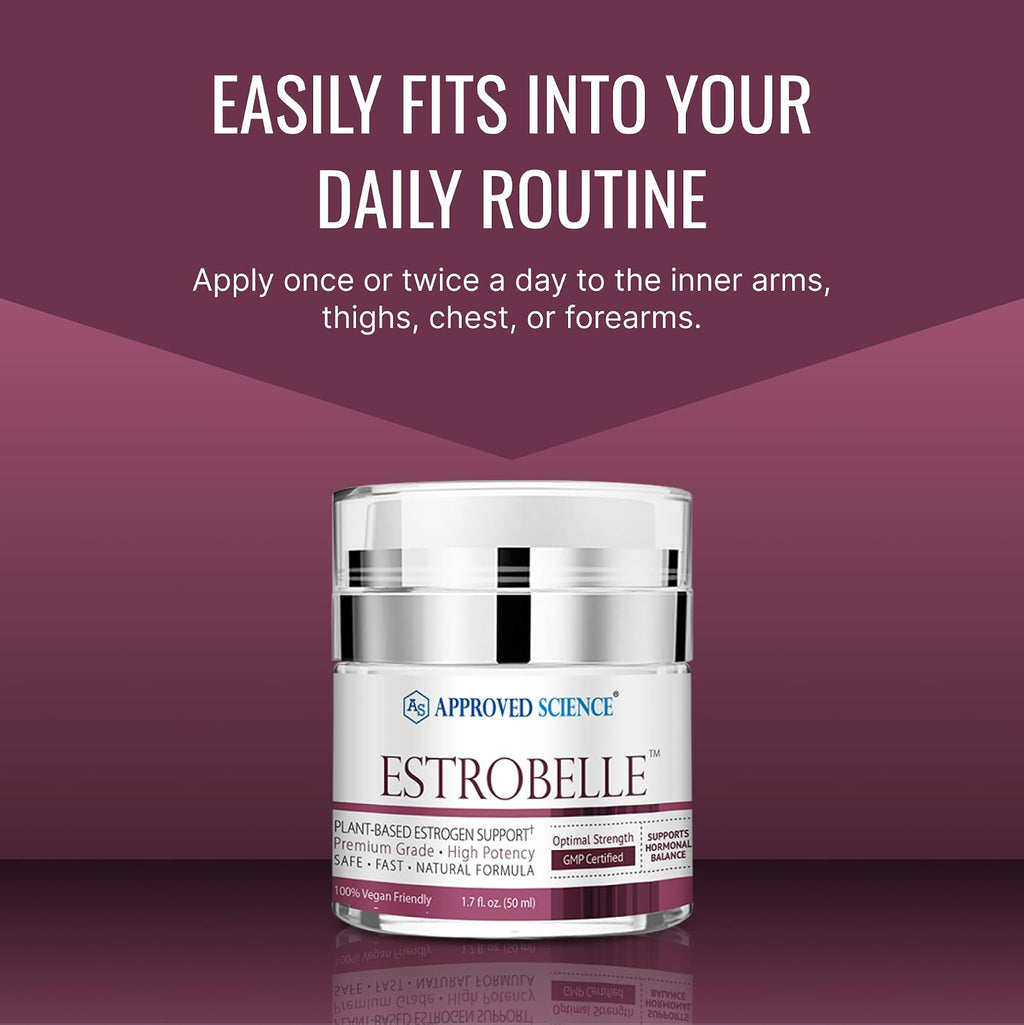 Soothing estrogen cream for hot flashes