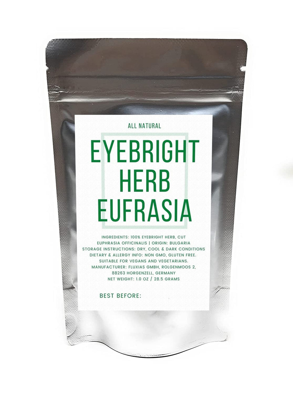 soothing eyebright herb tea infusion