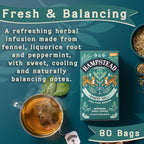 soothing fennel liquorice tea sachets