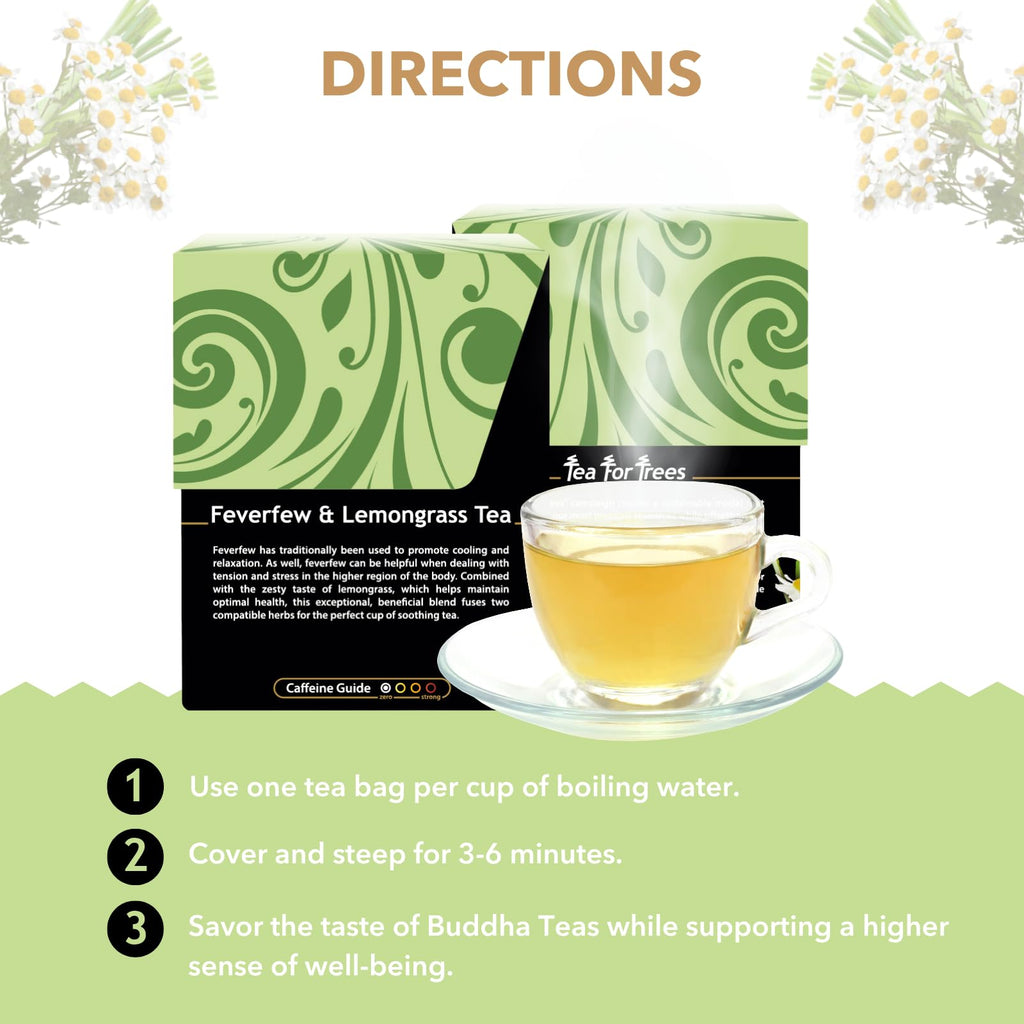 soothing feverfew tea blend