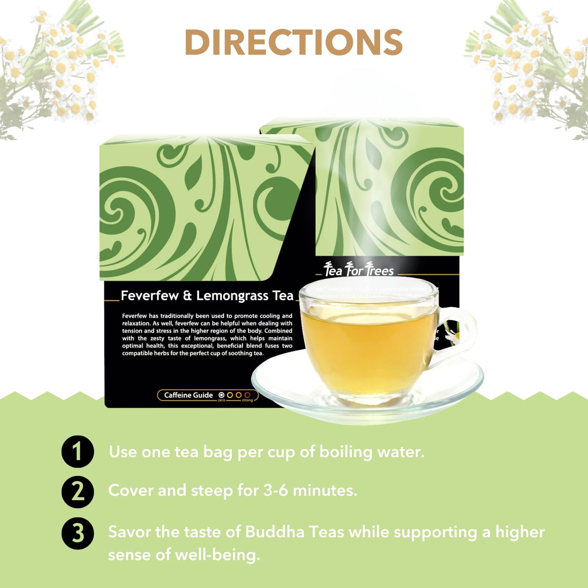soothing feverfew tea blend