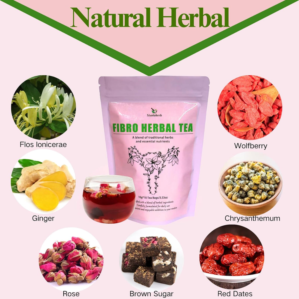 soothing fibroid relief tea blend