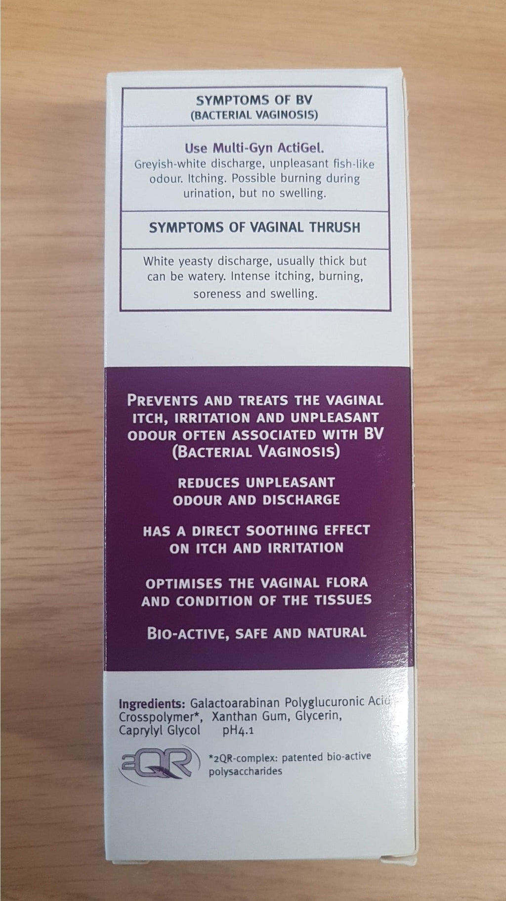 soothing gel for yeast infections