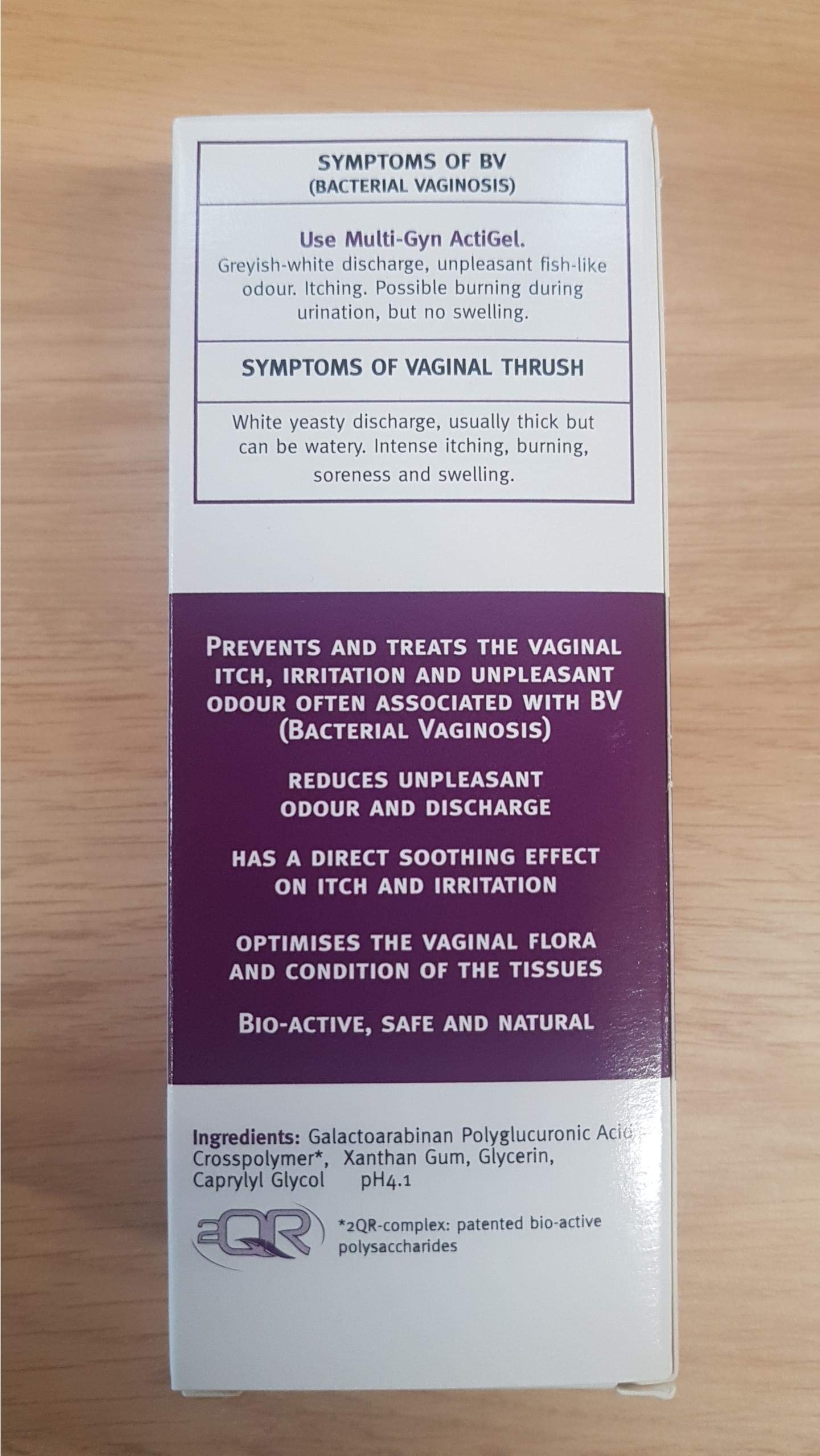 soothing gel for yeast infections