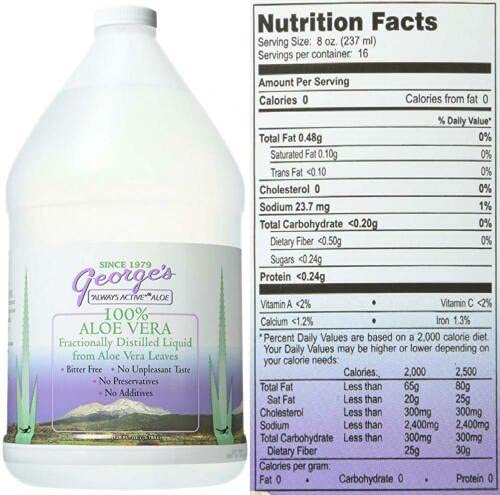 soothing George's Aloe Vera gel