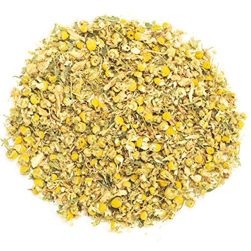 soothing ginger and chamomile tea