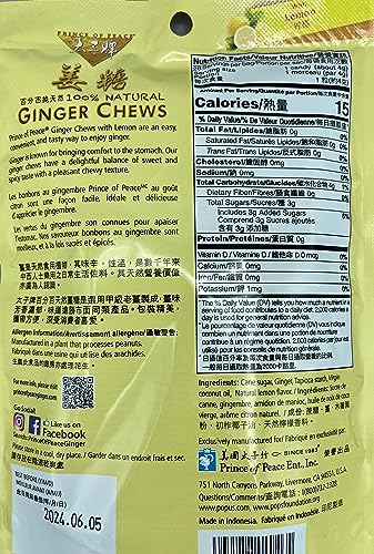 soothing ginger candy for nausea relief