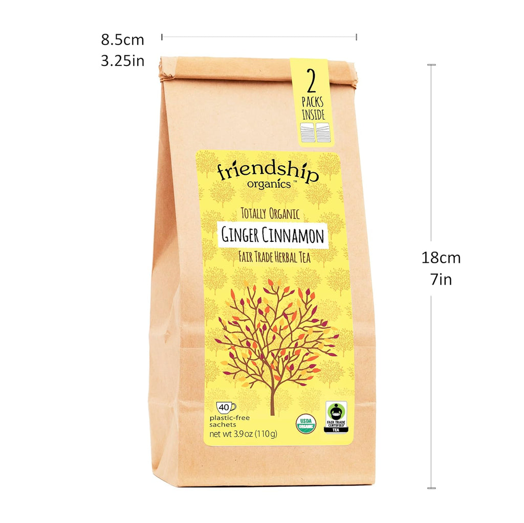 soothing ginger cinnamon tea blend