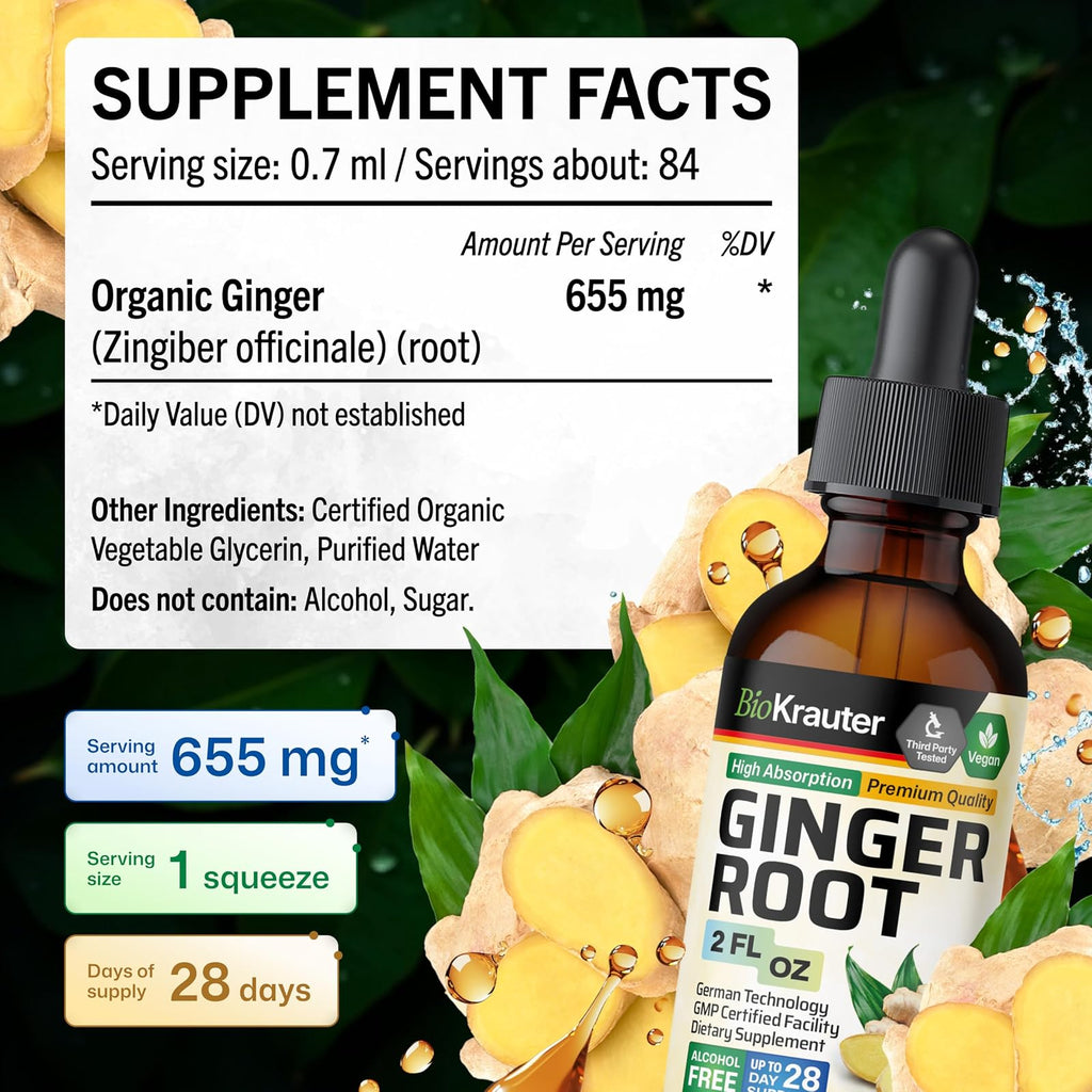 soothing ginger herbal infusion