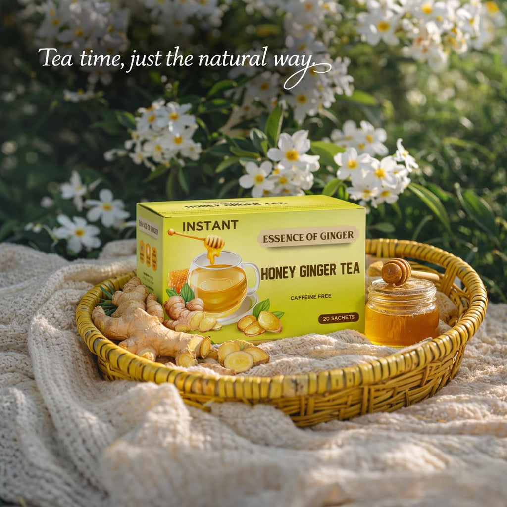 soothing ginger herbal tea for digestion