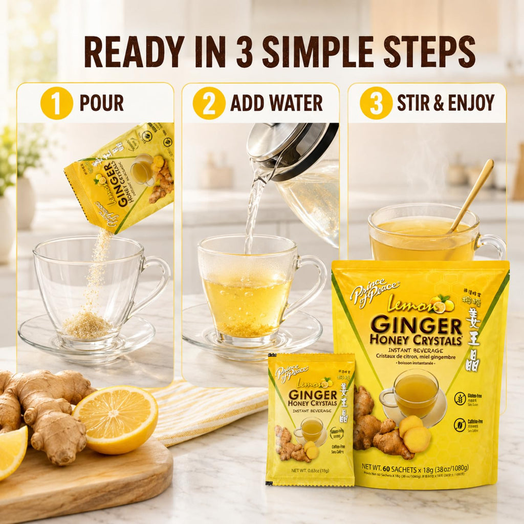 soothing ginger honey tea blend