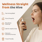 soothing ginger honey throat spray