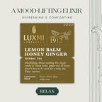 soothing ginger lemon balm tea bags