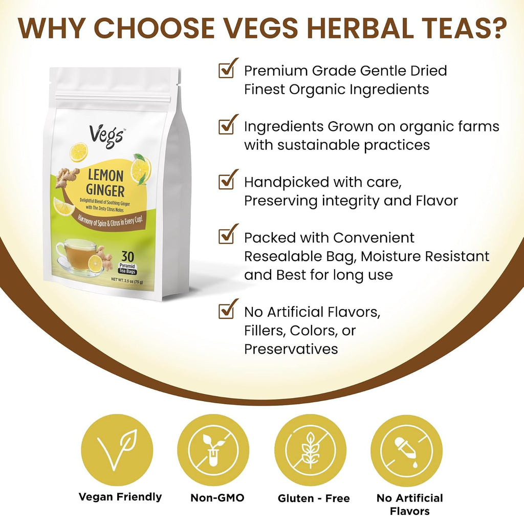 soothing ginger lemon tea