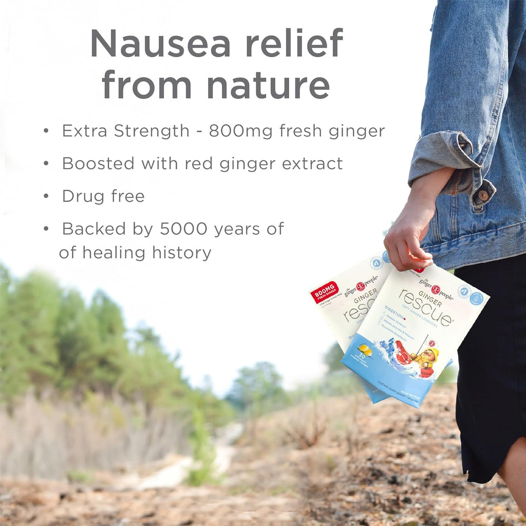 soothing ginger lozenges for nausea