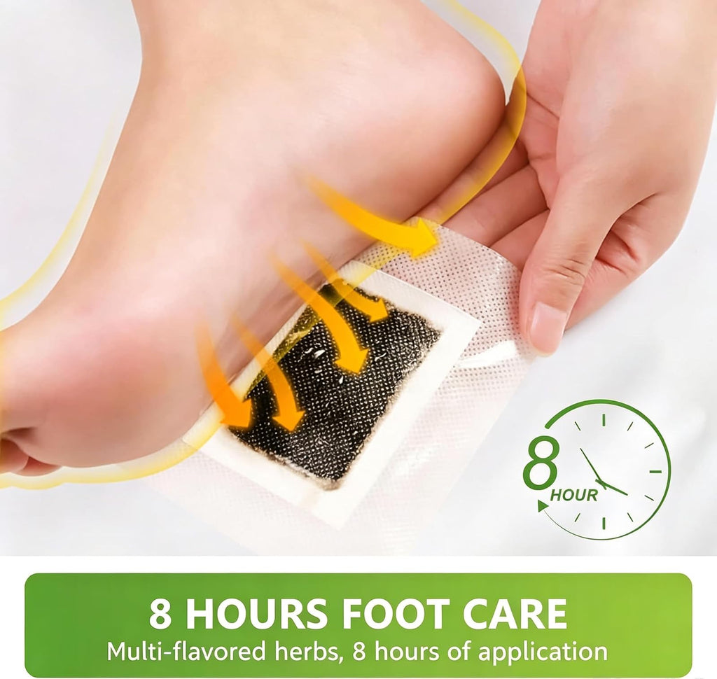soothing ginger powder foot pads