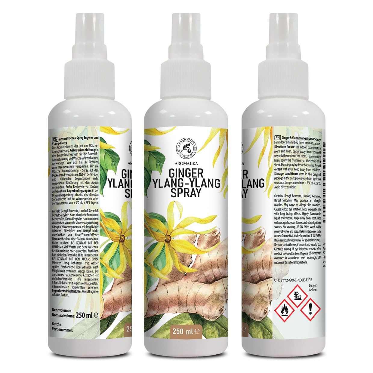 soothing ginger scent for pillows