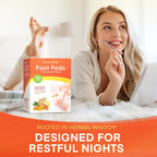 soothing ginger tea foot pads