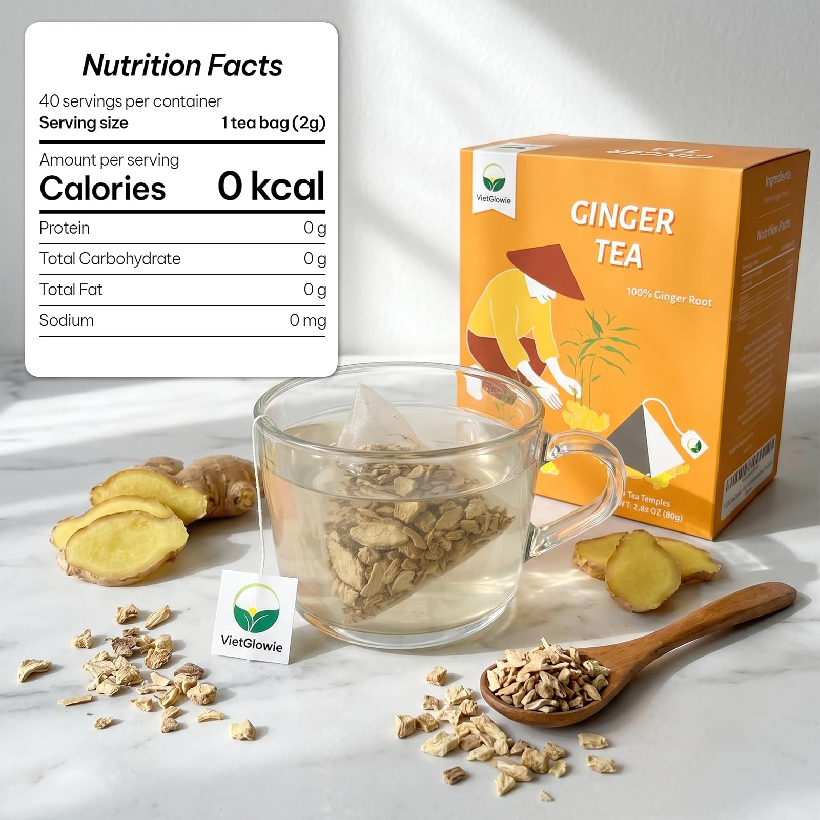 soothing ginger tea for digestion