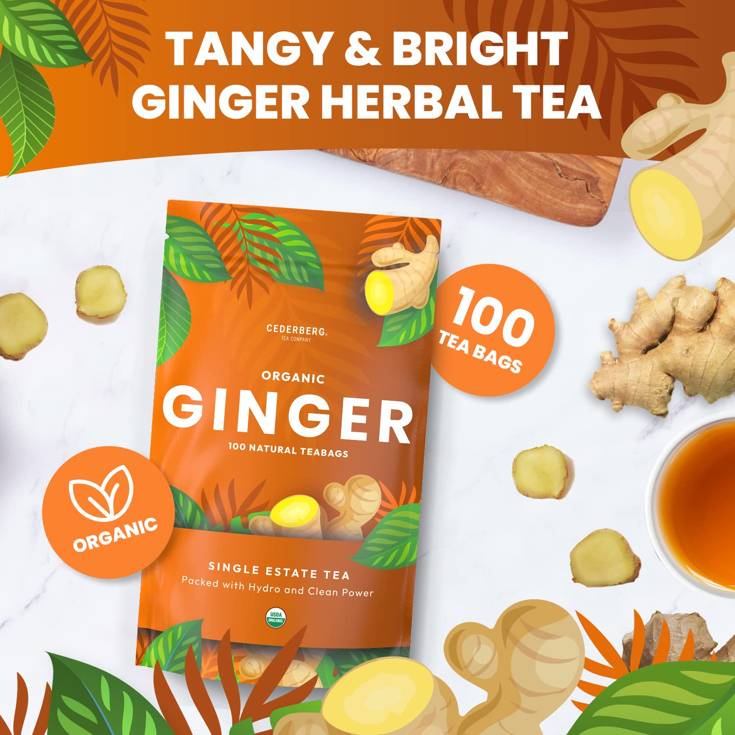 soothing ginger tea for digestion