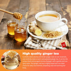 Soothing ginger tea for digestive health