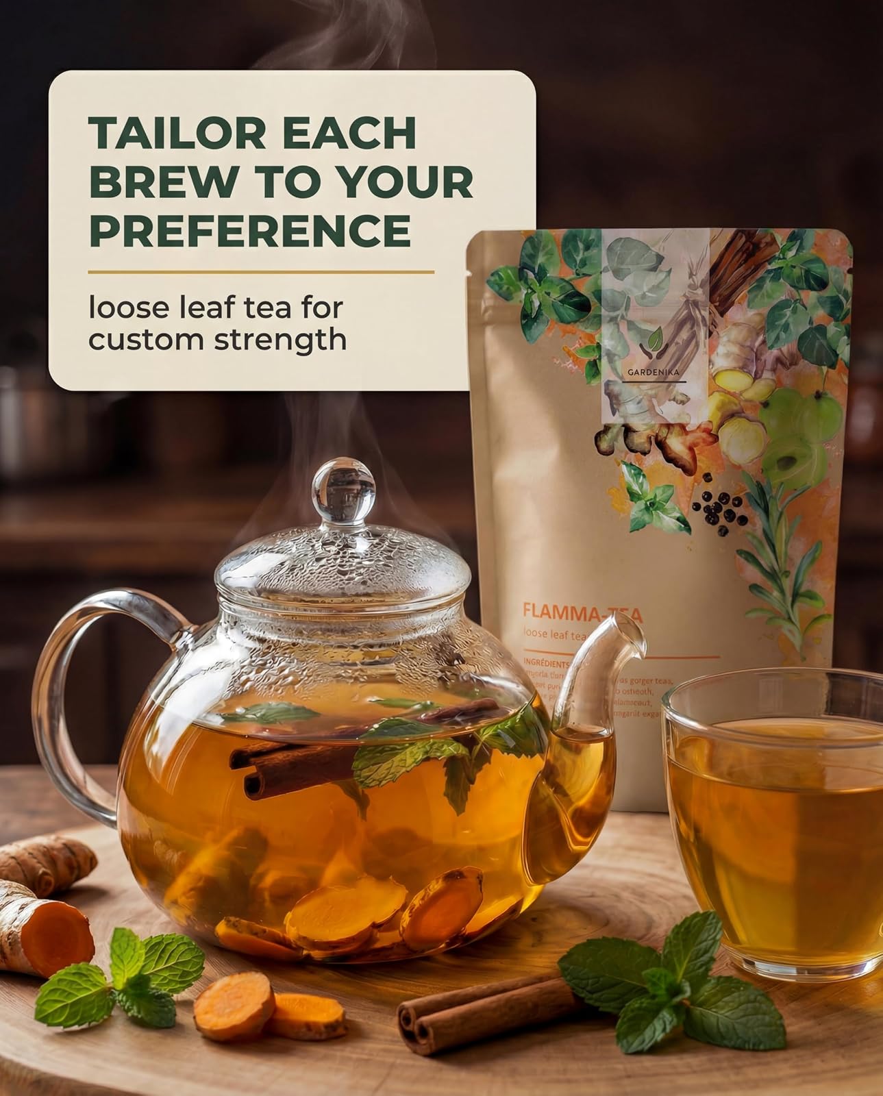 soothing ginger tea for relaxation