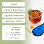 Soothing ginger tea for relaxation