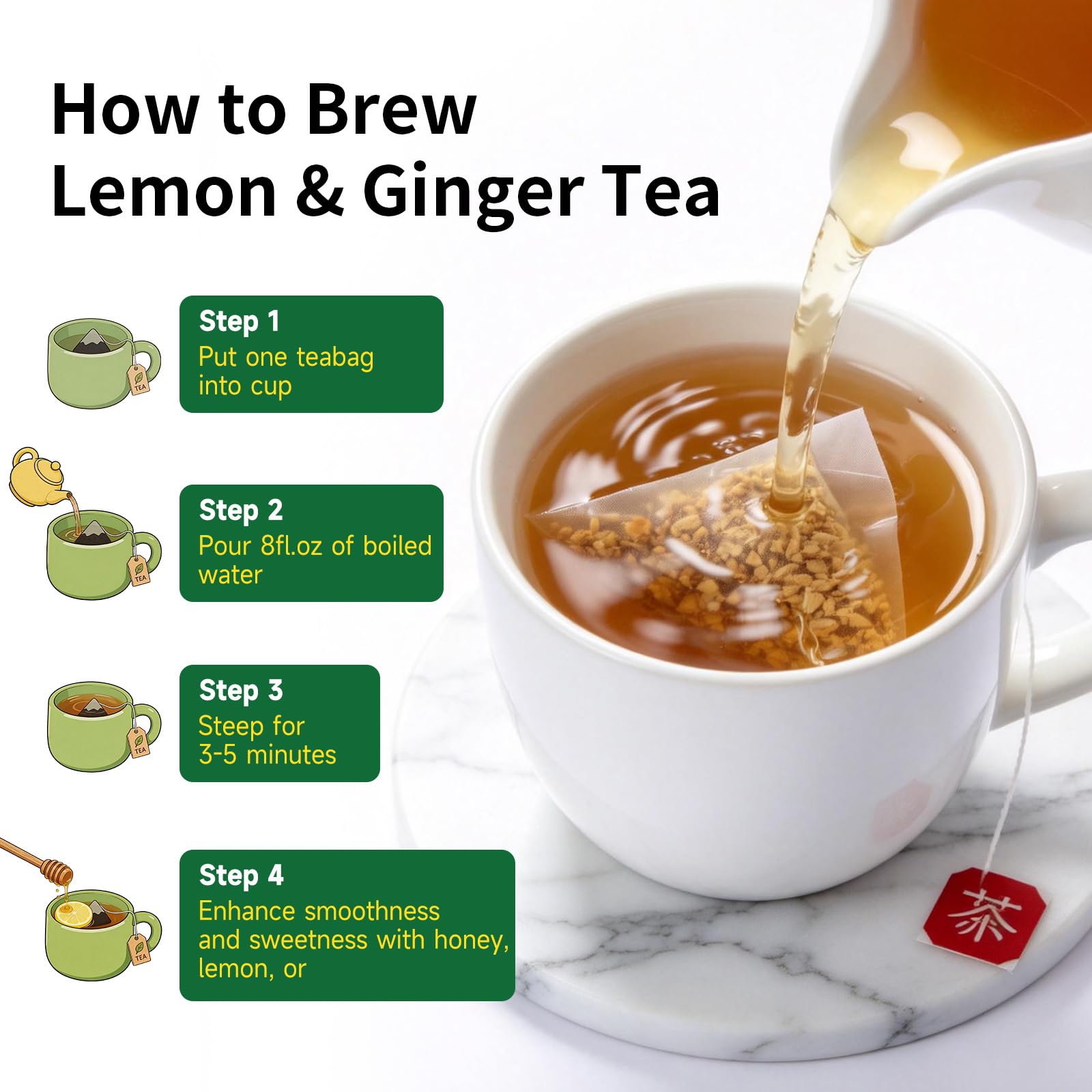 soothing ginger tea for wellness