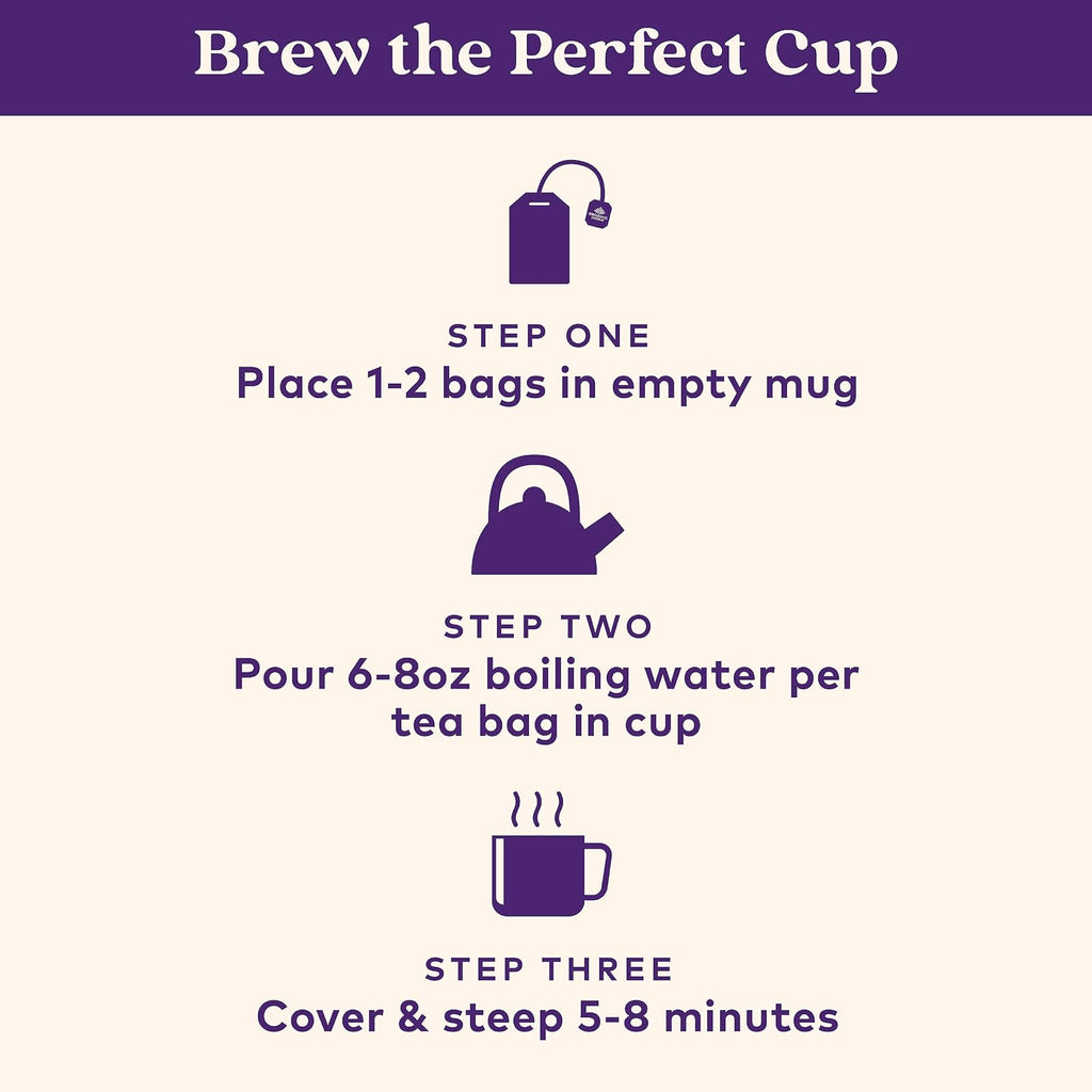 soothing ginger tea infusion bags