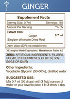 soothing ginger tincture for wellness