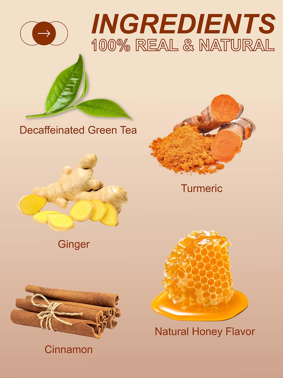 soothing ginger turmeric tea blend