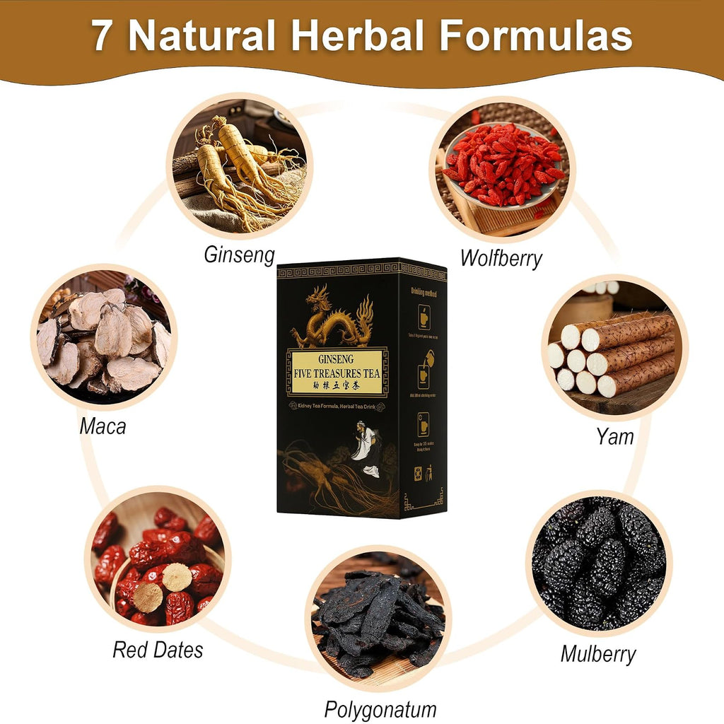 soothing ginseng mulberry tea experience