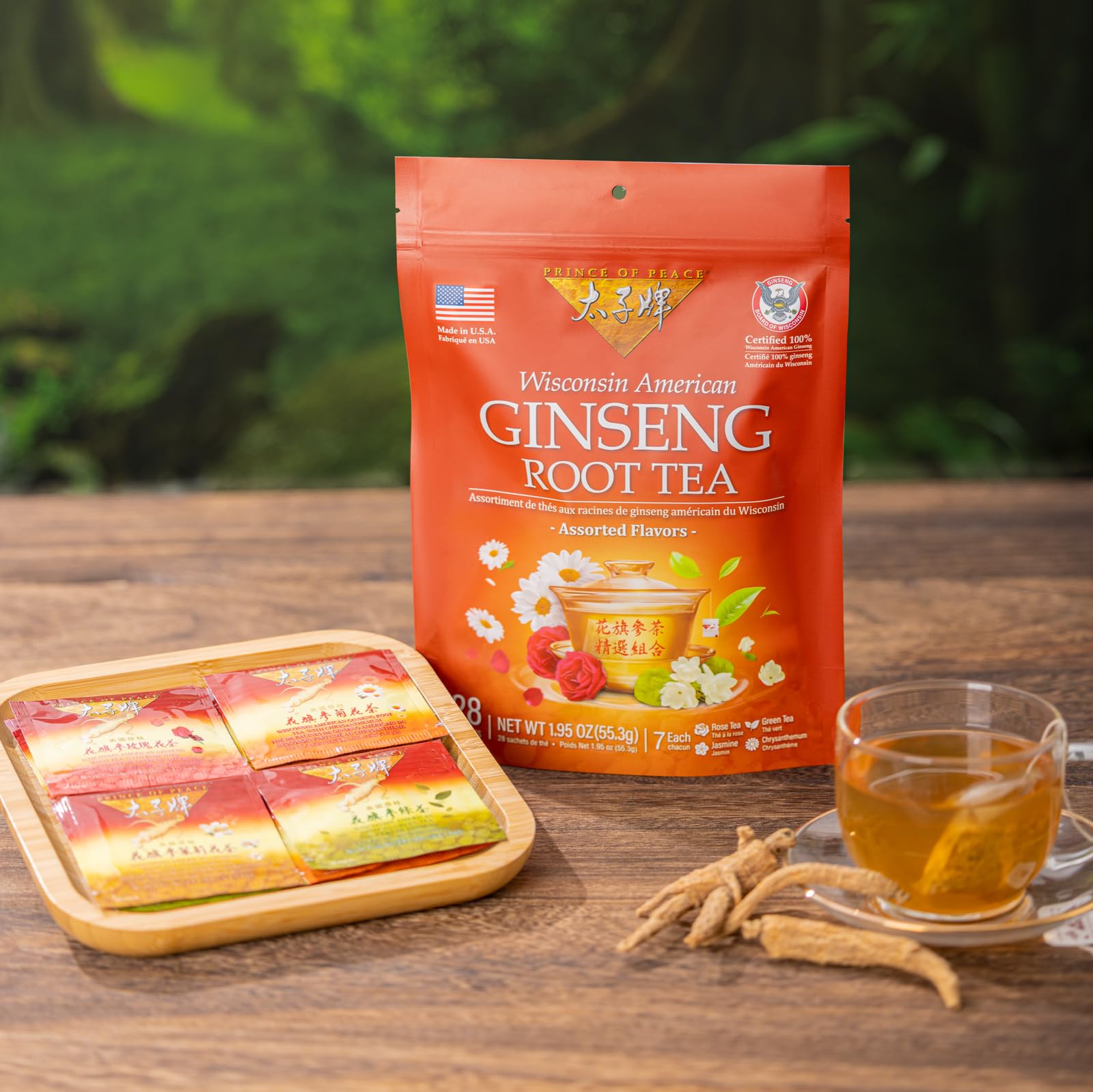 soothing ginseng tea for relaxation