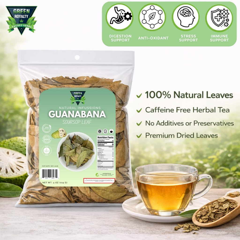 soothing guanabana leaves tea