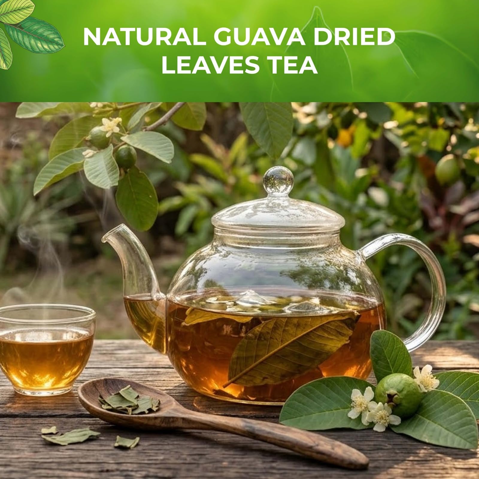 soothing guava leaves for relaxation