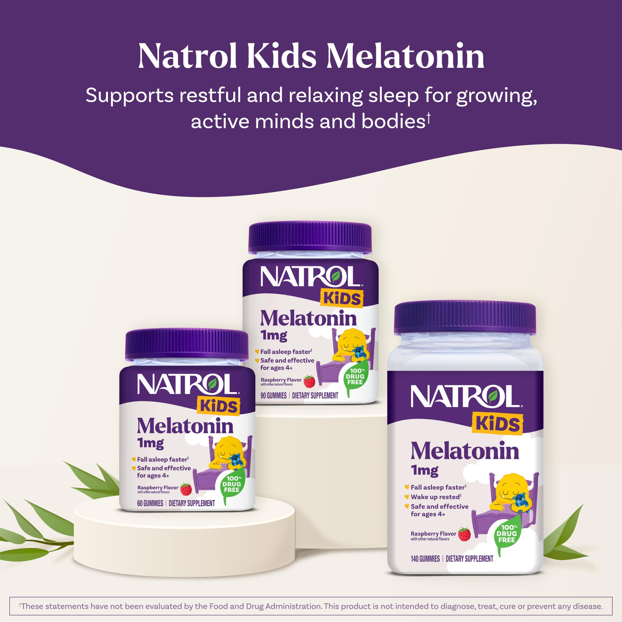 Soothing gummies for calming bedtime routine