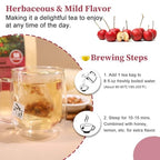 soothing hawthorn berry herbal tea