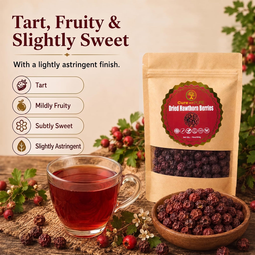 soothing hawthorn berry infusion