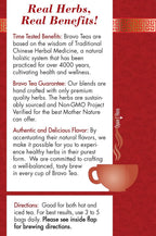 Soothing hawthorn berry tea experience
