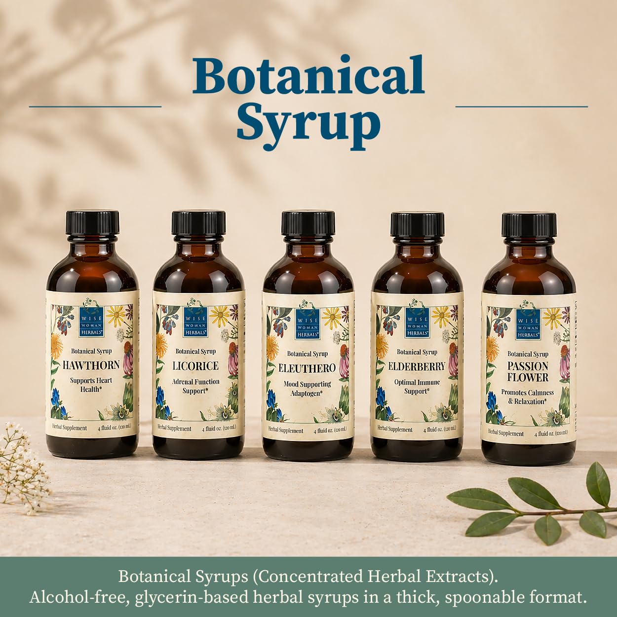 soothing hawthorn syrup for daily use