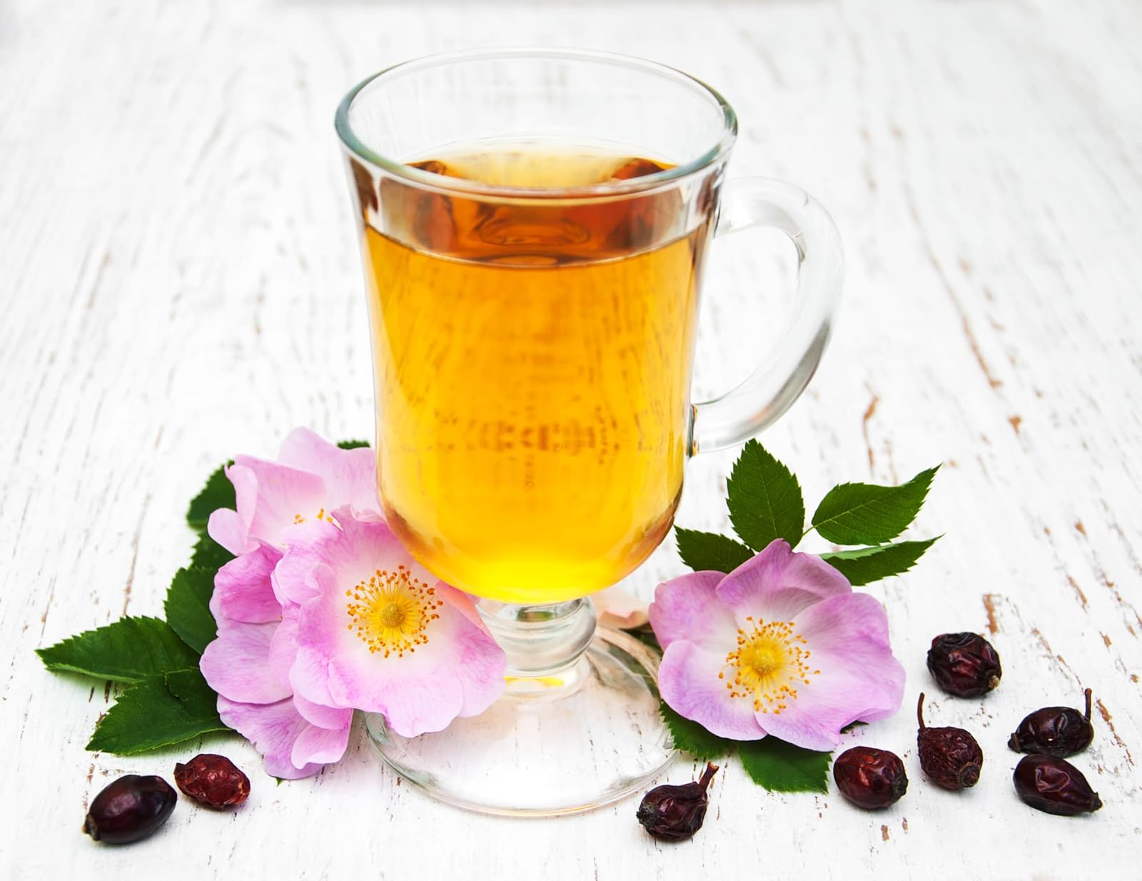 Soothing hawthorn tea for relaxation