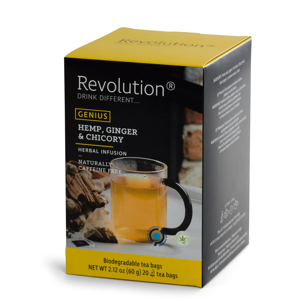 soothing hemp and ginger tea