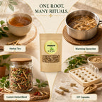 soothing herbal ashwagandha infusion